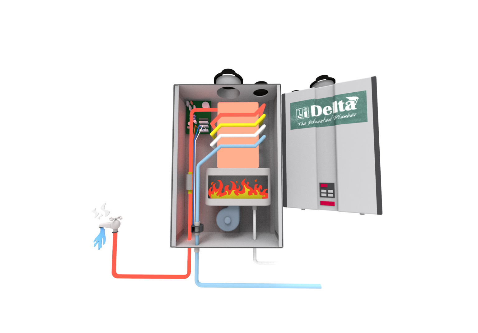 Upgrade Your Home with a Tankless Water Heater Install Today - Delta ...